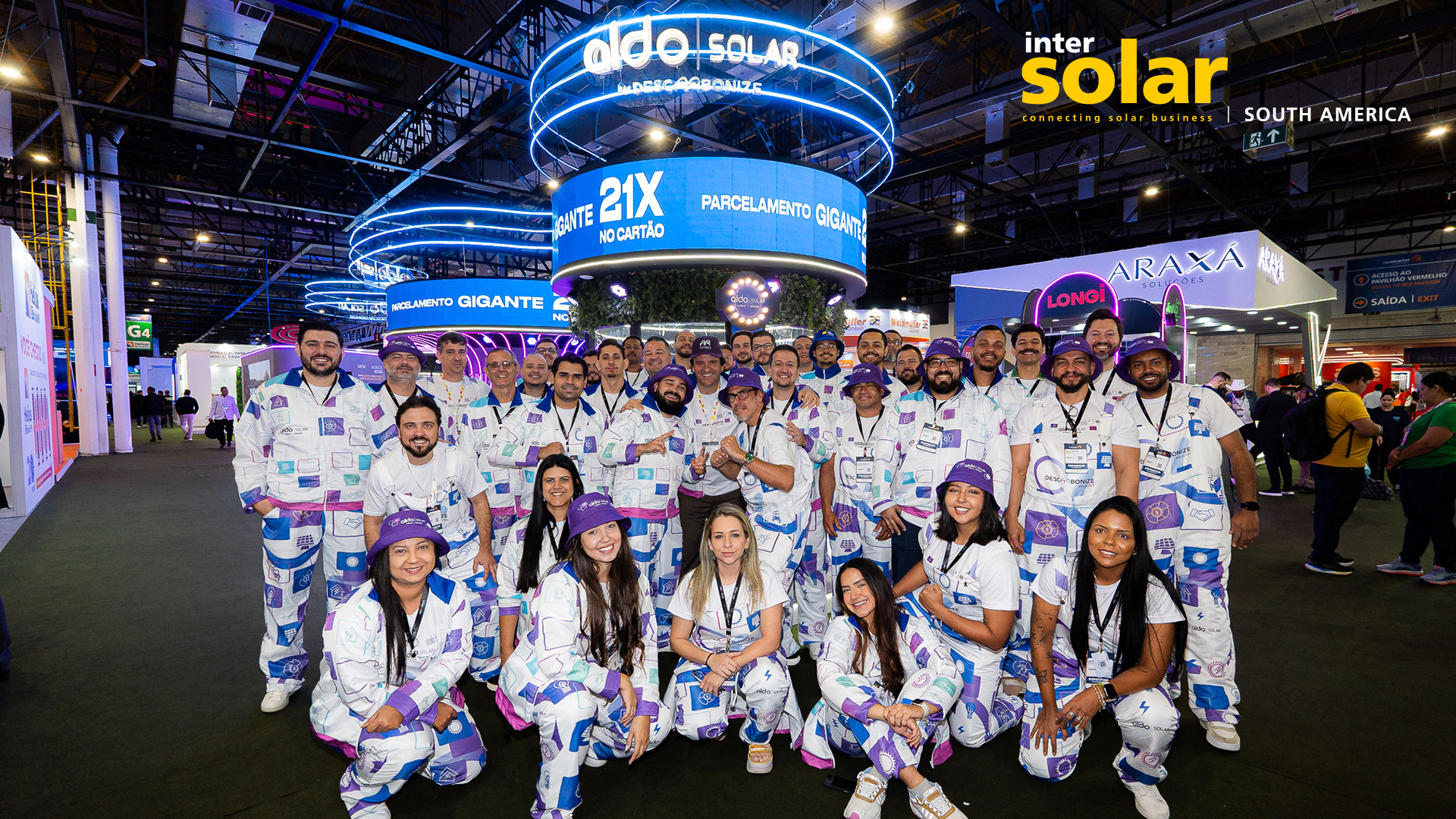 Aldo Solar by Descarbonize na Intersolar South America 2025 – Seja bem ...